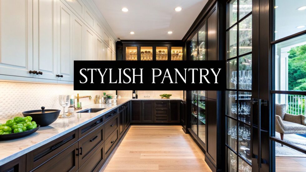 Innovative Butler Pantry Design Ideas for a Stylish Kitchen | Sinclair Cabinets Cape Coral Florida