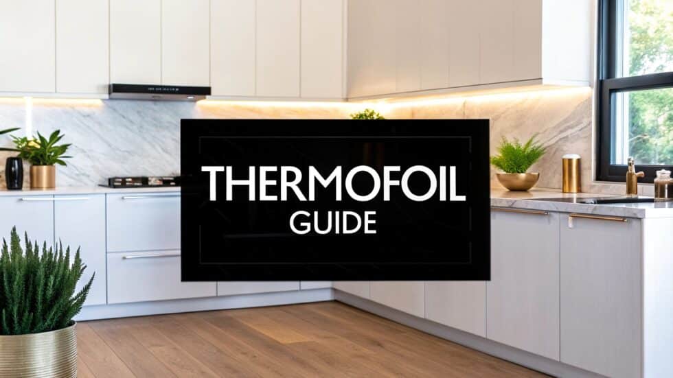 Thermofoil Kitchen Cabinets: The Ultimate Guide | Sinclair Cabinets ...