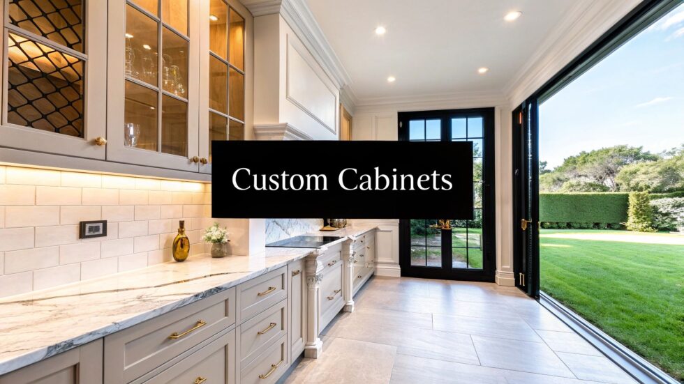 Custom Kitchen Cabinet Design: Transform Your Space | Sinclair Cabinets ...
