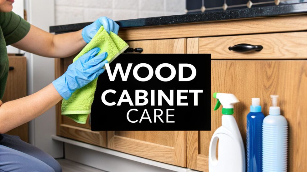 Best Way to Clean Wood Kitchen Cabinets That Pros Swear By | Sinclair ...