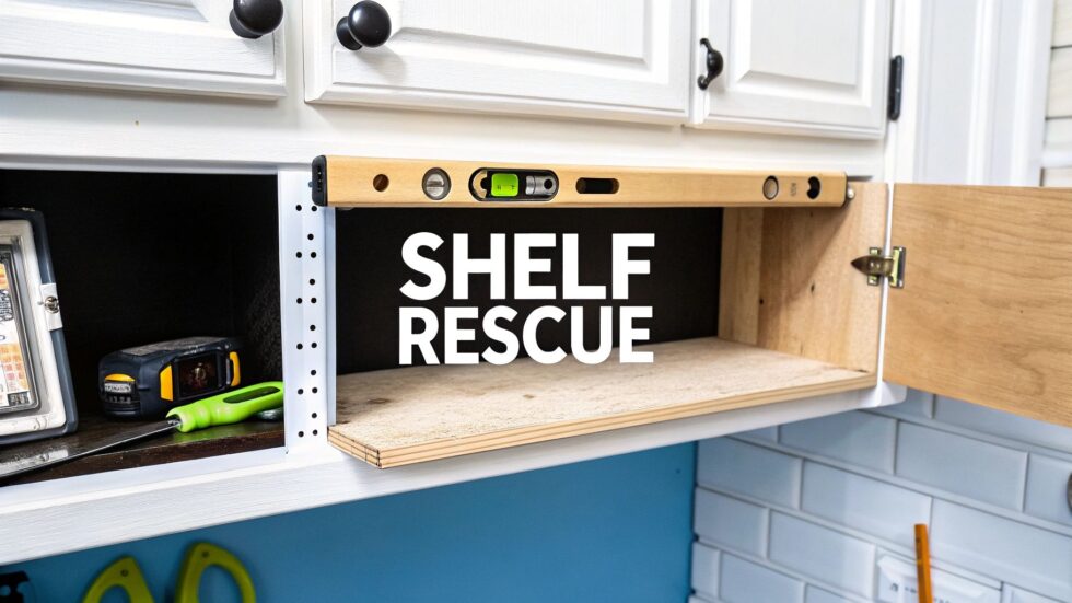 How to Fix Sagging Cabinet Shelves A Practical Guide | Sinclair ...