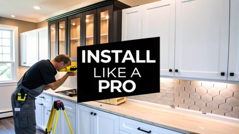 How to Install Kitchen Cabinets Like a Pro in Simple Steps | Sinclair ...