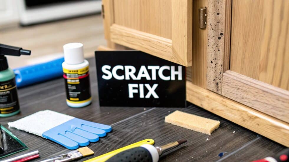 How to Fix Cabinet Scratches A Practical DIY Guide | Sinclair Cabinets ...