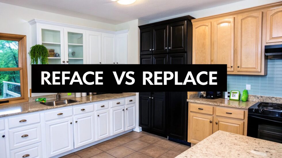 Kitchen Cabinets Reface vs Replace A Complete Guide | Sinclair Cabinets Cape Coral Florida