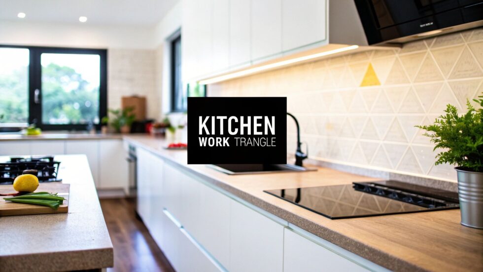 What Is the Kitchen Work Triangle and How to Use It | Sinclair Cabinets ...
