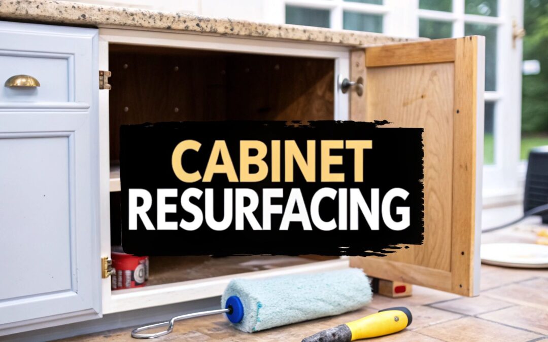 Kitchen Cabinet Resurfacing A DIY Guide | Sinclair Cabinets Cape Coral ...