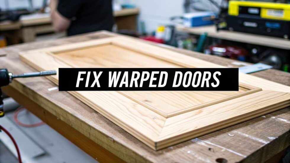 Your Practical Guide on How to Fix Warped Cabinet Doors | Sinclair ...