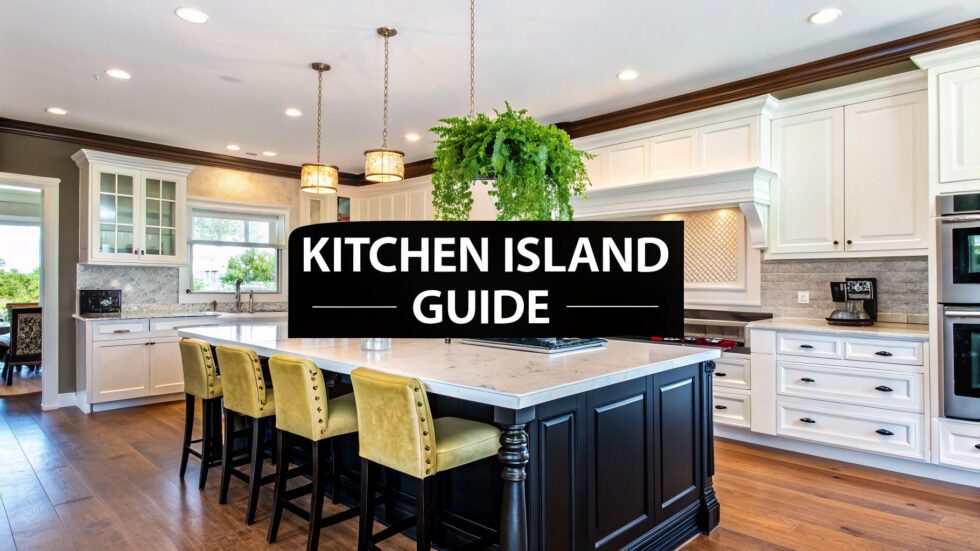 how to design kitchen island: Build a functional centerpiece | Sinclair Cabinets Cape Coral Florida